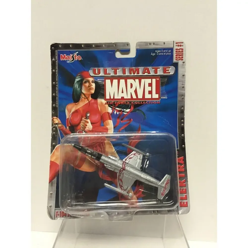 maisto | Toys | Maisto Marvel Series Elektra F14 Silver Starfighter Jet ...